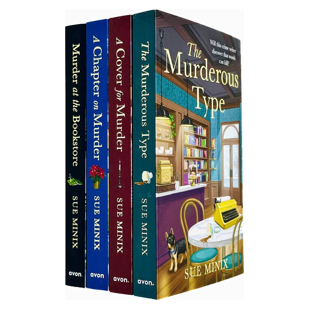 The Bookstore Mystery Series By Sue Minix 4 Books Set (Murder at the ...
