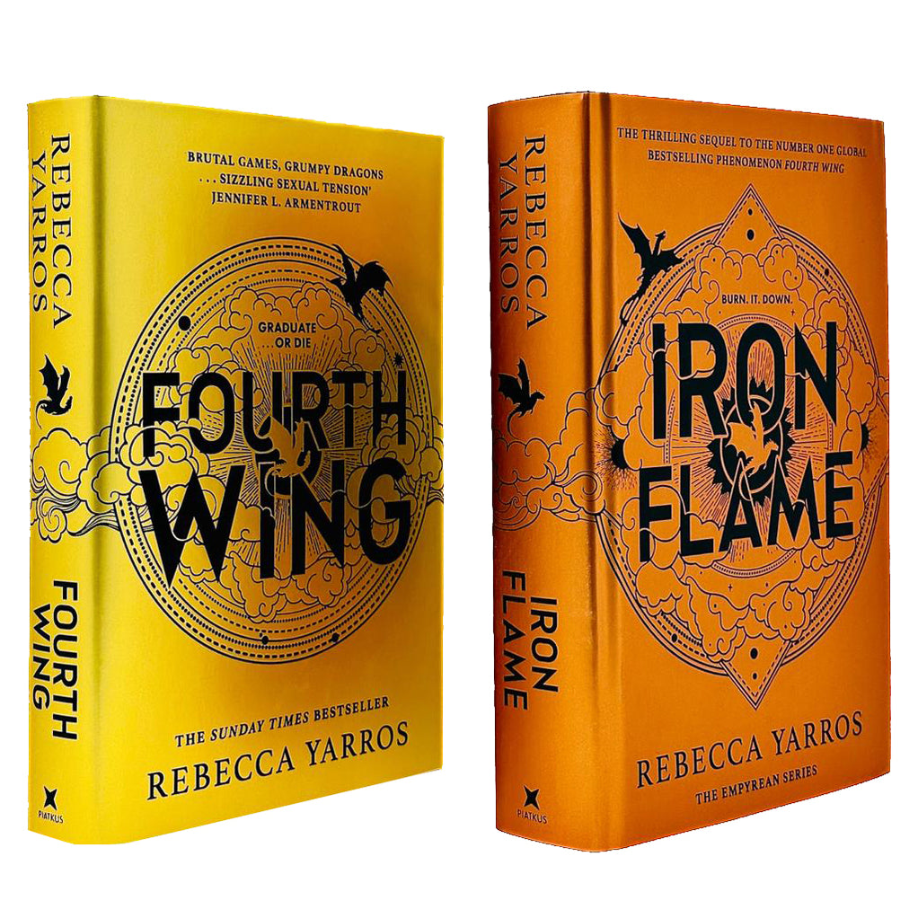 Empyrean Series Collection 2 Books Set by Rebecca Yarros Iron Flame ...