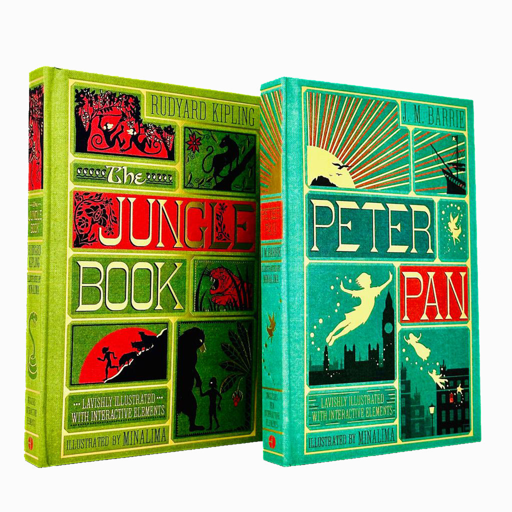 The Jungle Book By Rudyard Kipling & Peter Pan By J. M Barrie (Minalim