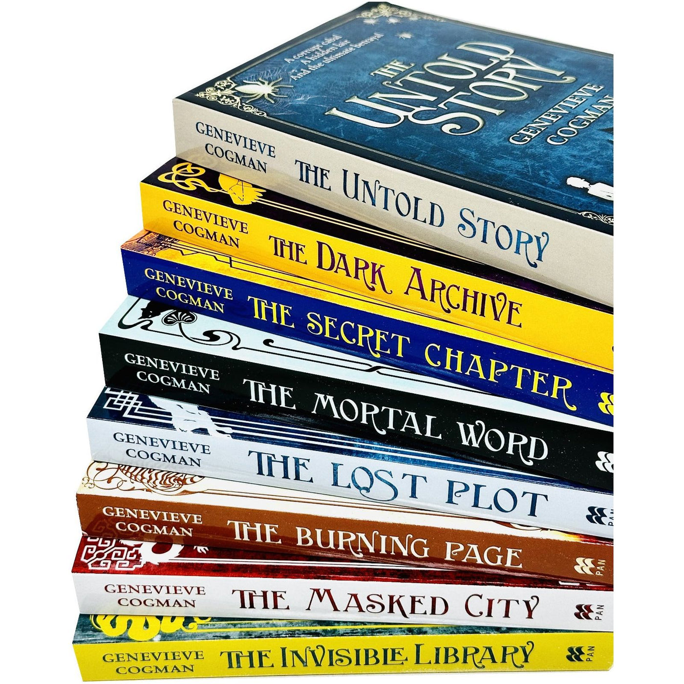 The Invisible Library Series 8 Books Collection Set by Genevieve Cogman ...