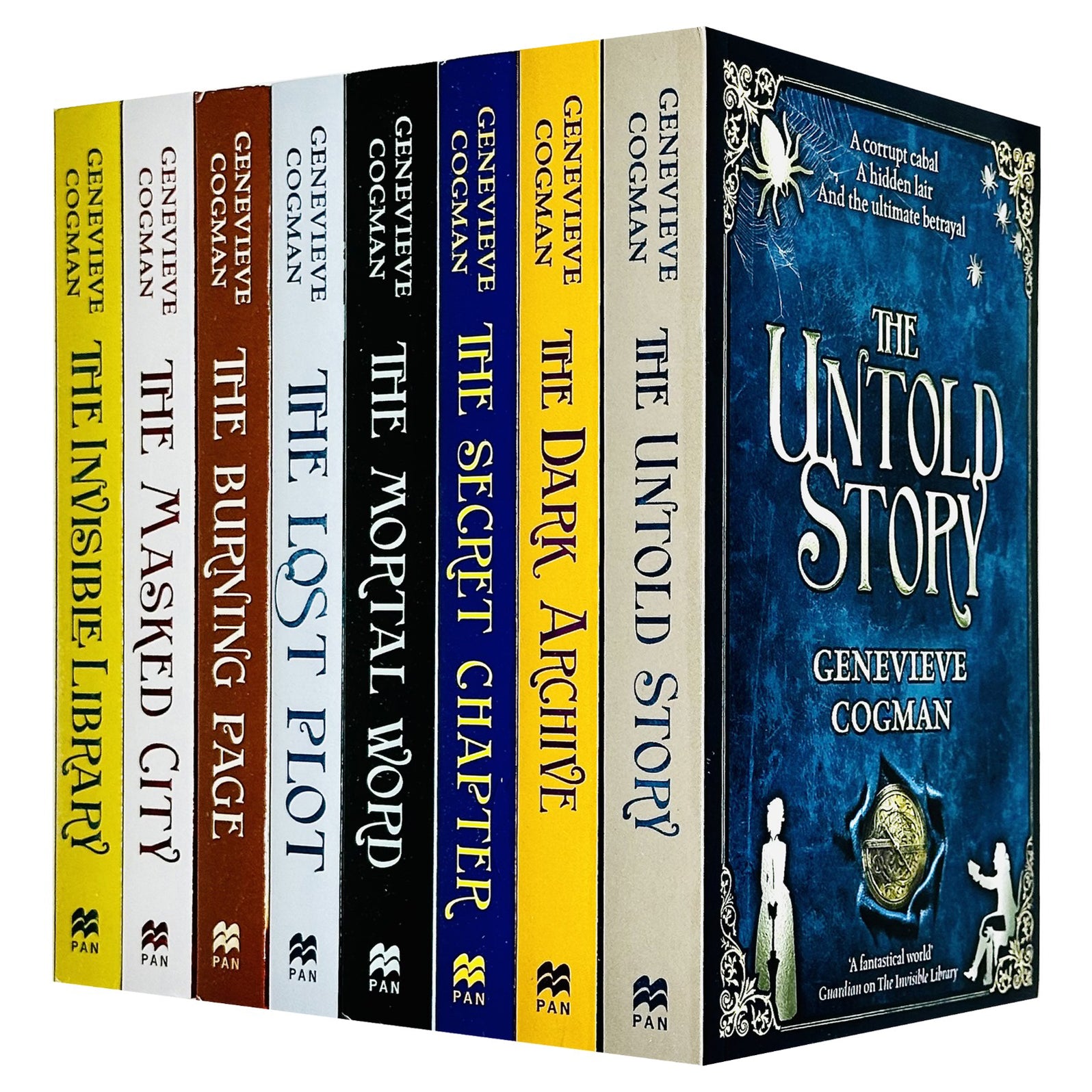 The Invisible Library Series 8 Books Collection Set by Genevieve Cogman ...
