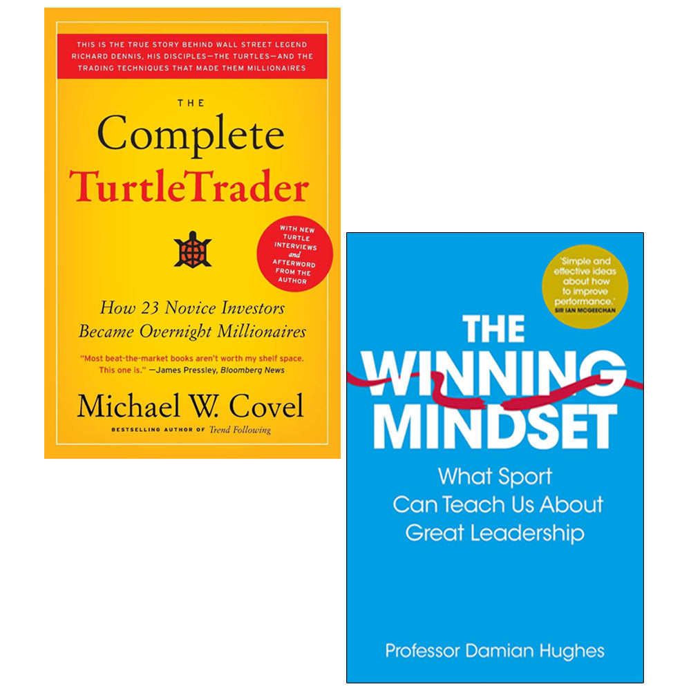 The Complete TurtleTrader, The Winning Mindset 2 Books Collection Set ...
