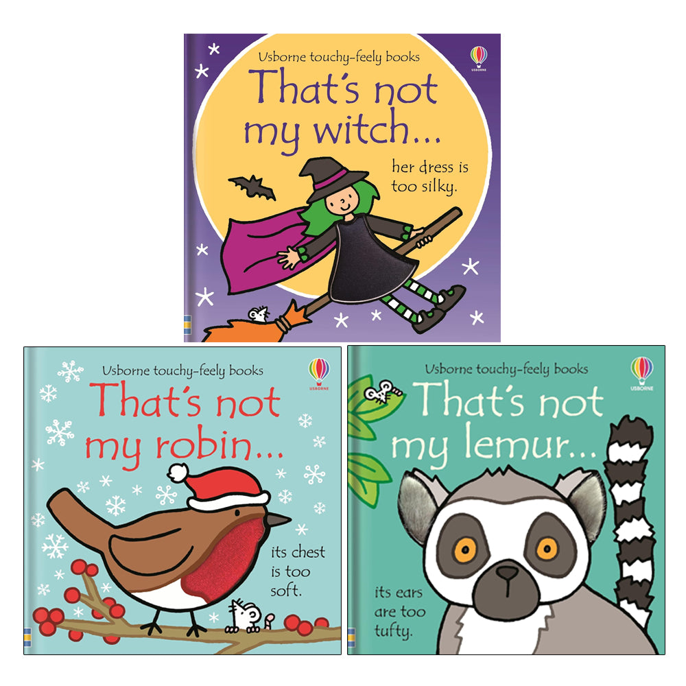 That's not my Series 3 Books Collection Set by Fiona Watt(That's not m ...