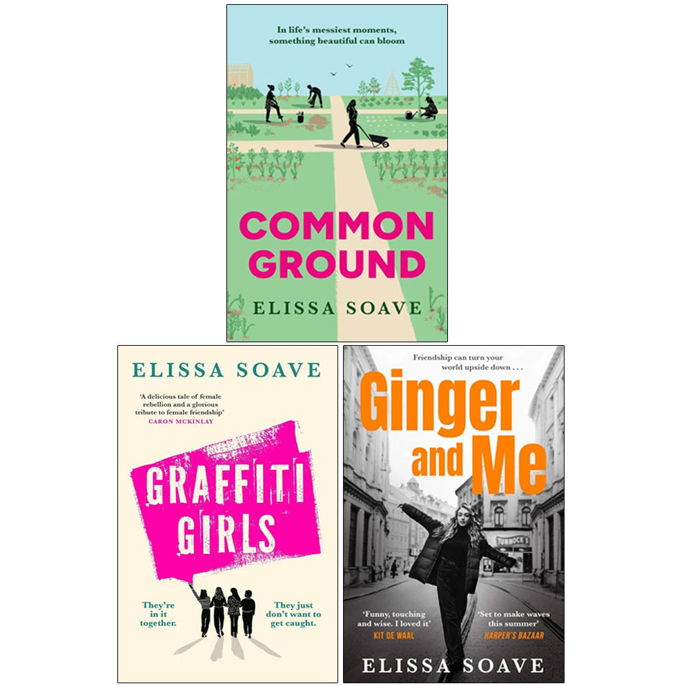 Elissa Soave 3 Books Collection Set(Common Ground HB,Ginger and Me ...