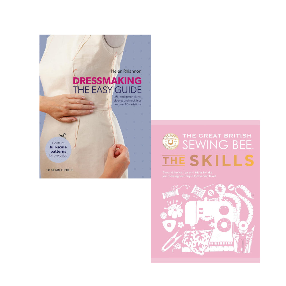Dressmaking: The Easy Guide & The Great British Sewing Bee 2 Books Set ...