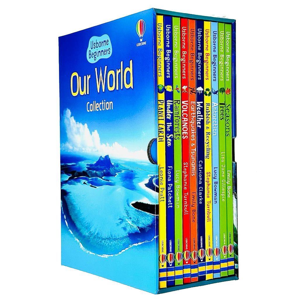 Usborne Beginners Our World Collection 10 Books Box Set (Seasons, Trees ...