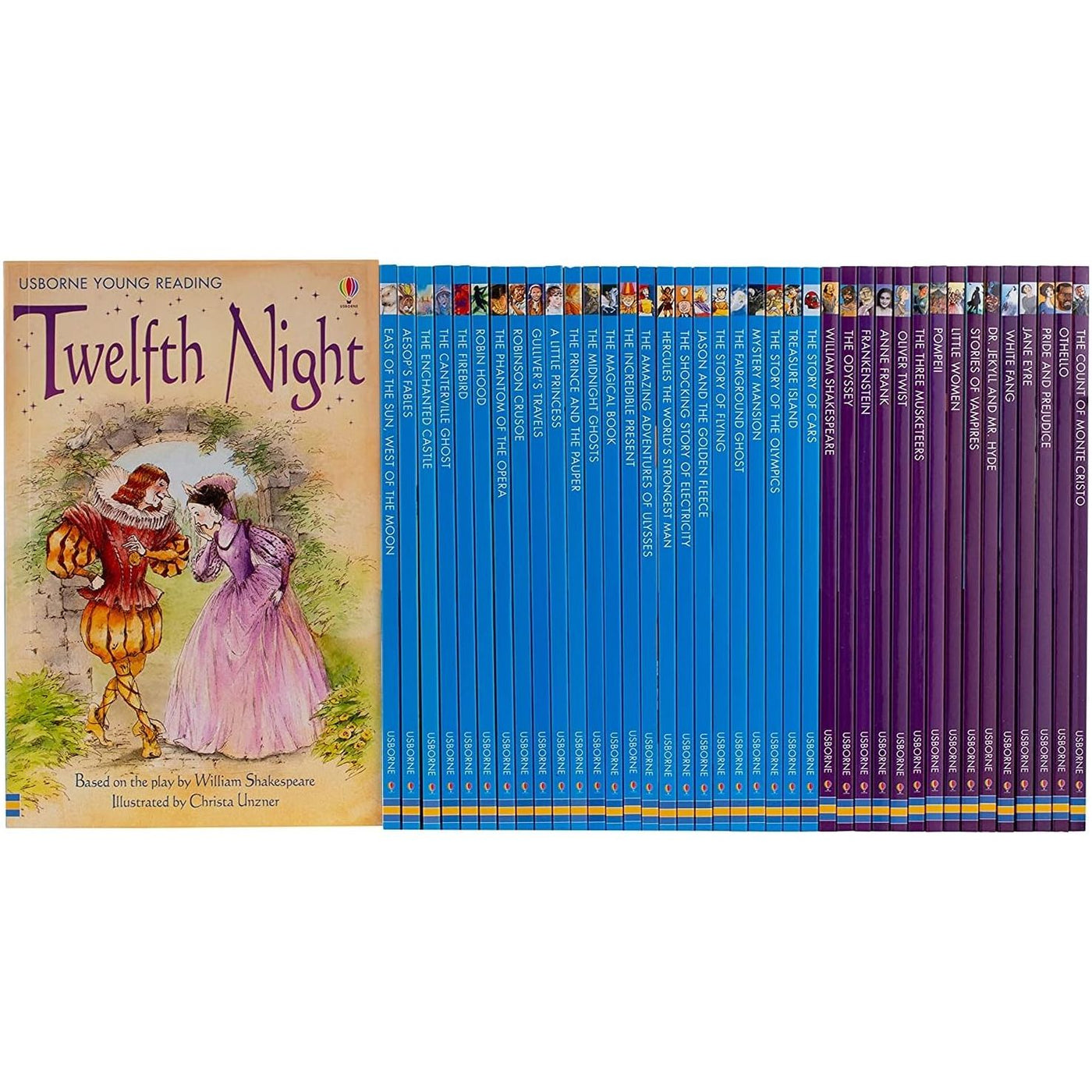 Usborne Reading Collection 40 Book Box Set Fiction Usborne