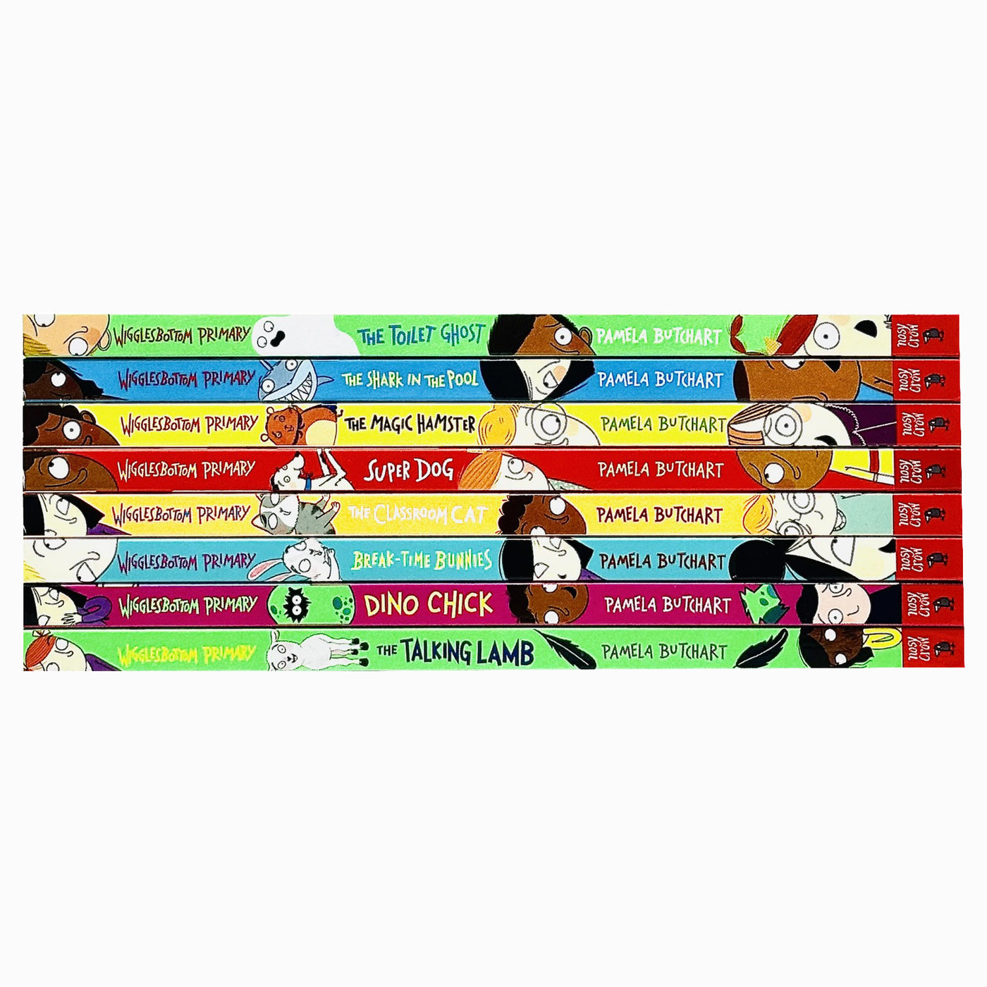 Wigglesbottom Primary Series 8 Books Collection Set By Pamela Butchart ...