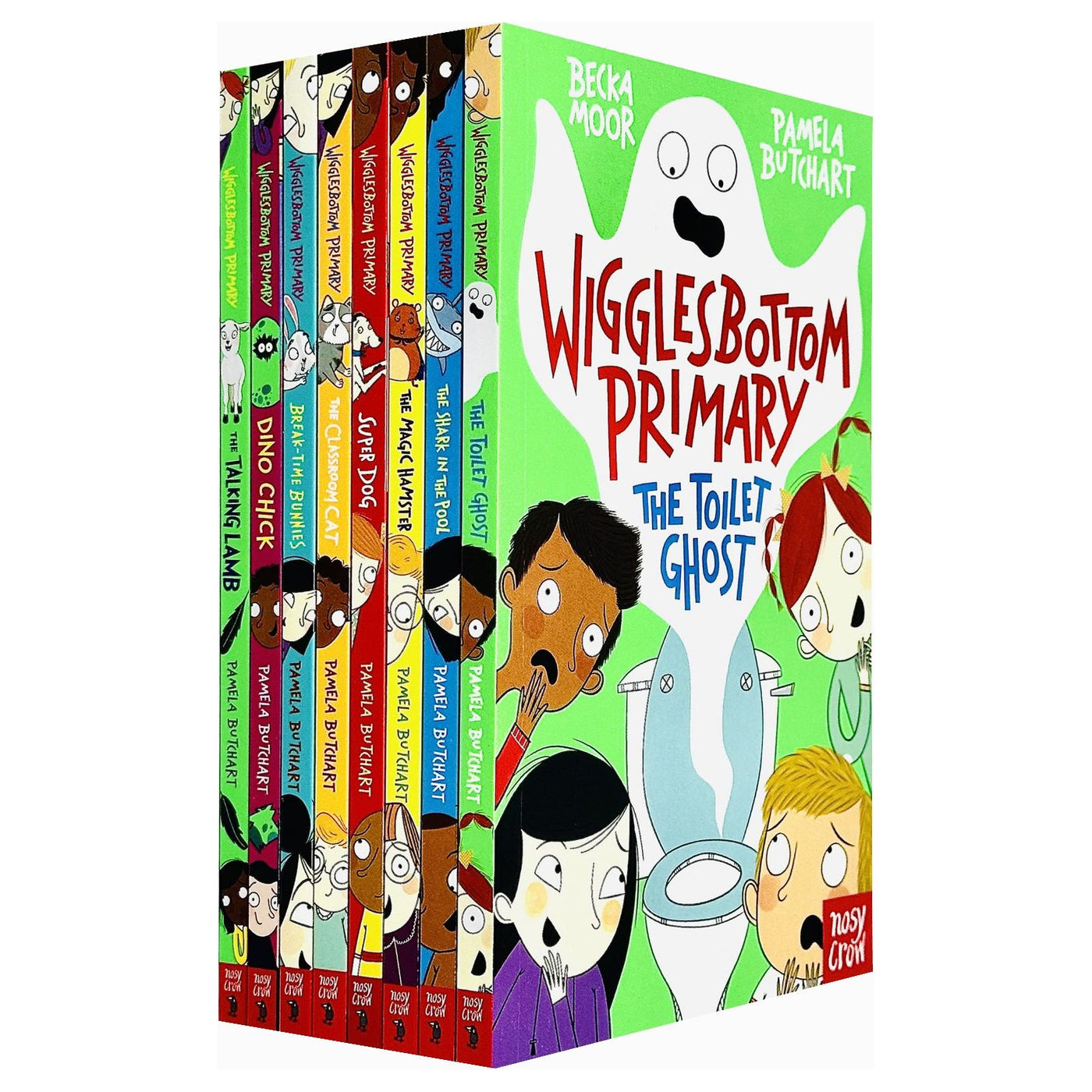 Wigglesbottom Primary Series 8 Books Collection Set By Pamela Butchart ...