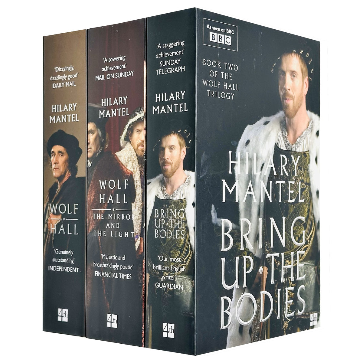 Wolf Hall Trilogy 3 Books Collection Set By Hilary Mantel (The Mirror and the Light, Wolf Hall ...