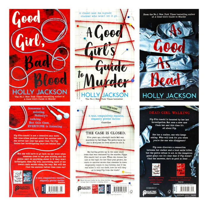 Holly Jackson A Good Girl's Guide to Murder Series 3 Books Collection Set | The Book Bundle