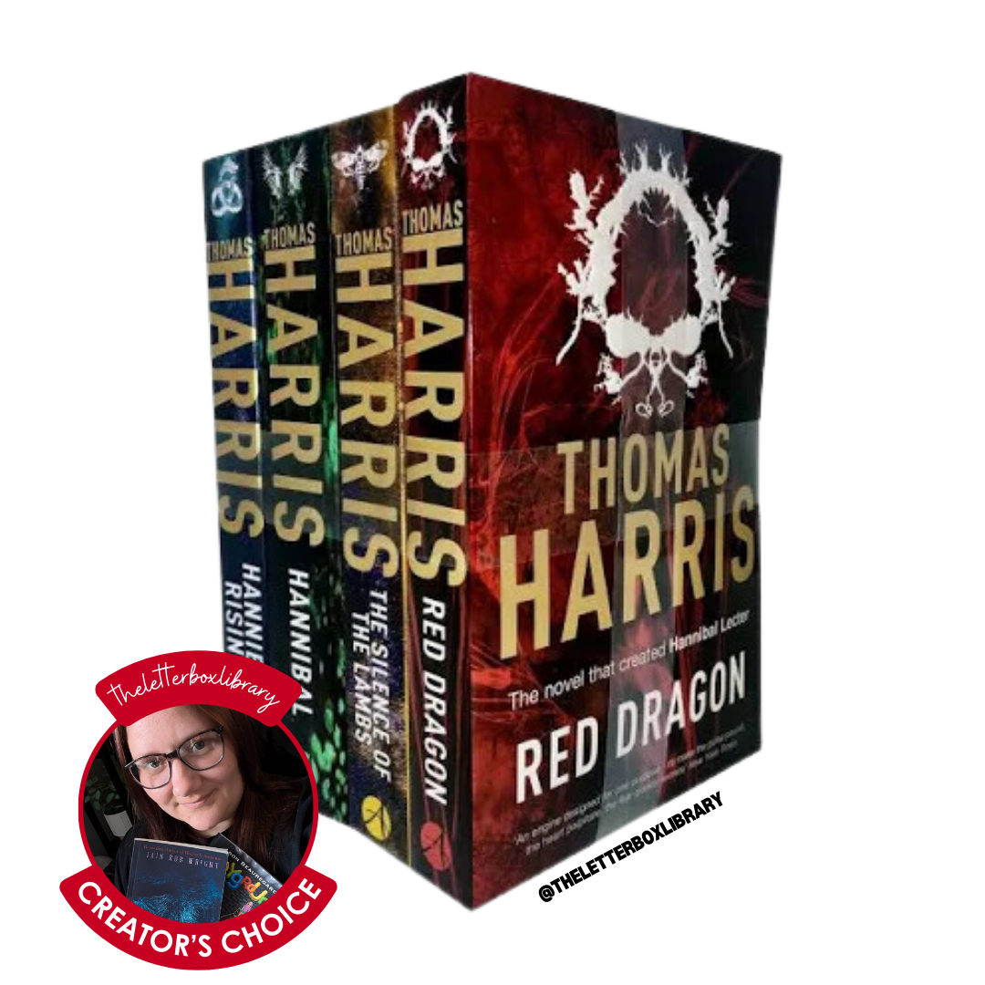 Hannibal Lecter Series Collection 4 Books Set by Thomas Harris (Red ...