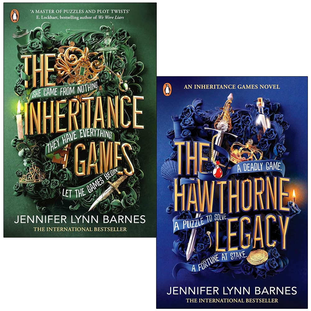 The Inheritance Games Series 2 Books Collection Set By Jennifer Lynn B ...