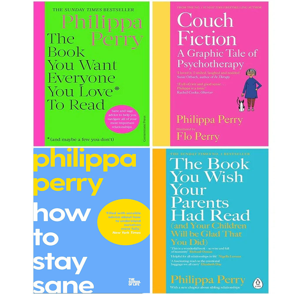 Philippa Perry 4 Books Collection Set You Want Everyone Love, Couch ...