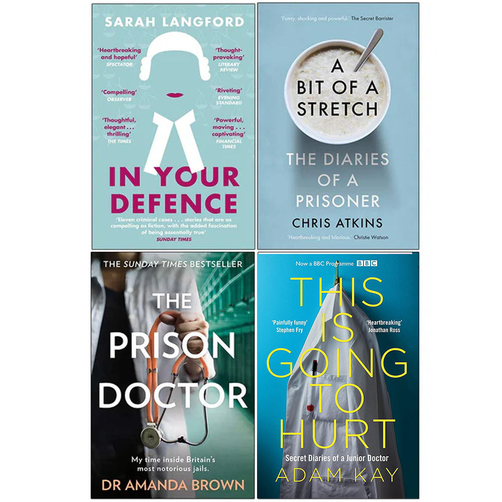 In Your Defence This Is Going To Hurt Prison Doctor 4 Book Set — The ...