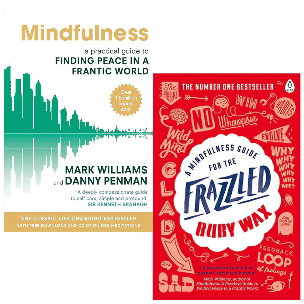 Mindfulness A Practical & A Mindfulness Guide for the Frazzled 2 Books ...