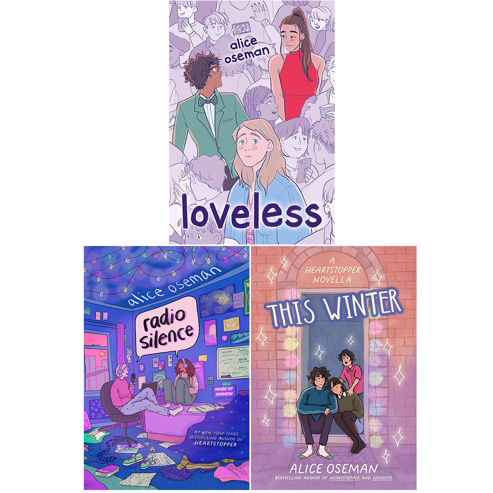 Alice Oseman 3 Books Collection Set (Loveless,This Winter: A Solitaire ...