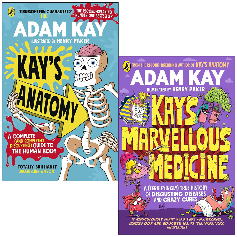 Kay's Marvellous Medicine Kay's Anatomy 2 Book Set Adam Kay — The Book ...
