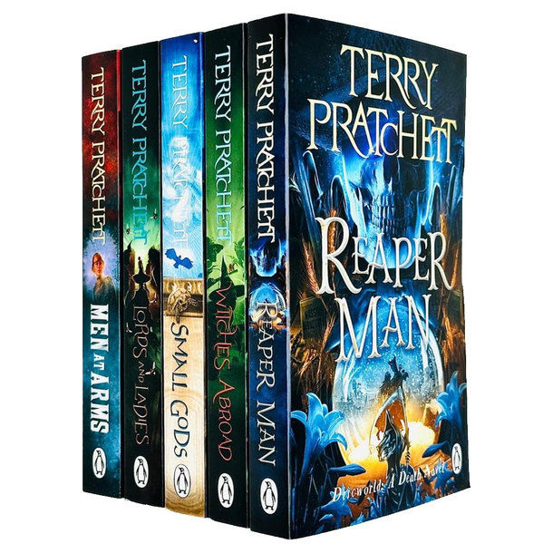 Terry Pratchett Discworld Novels Series 3 : 5 Books Collection Set | The Book Bundle