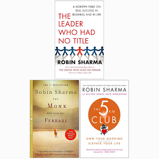Robin Sharma Collection 3 Books Set (The Leader Who Had No Title, The ...