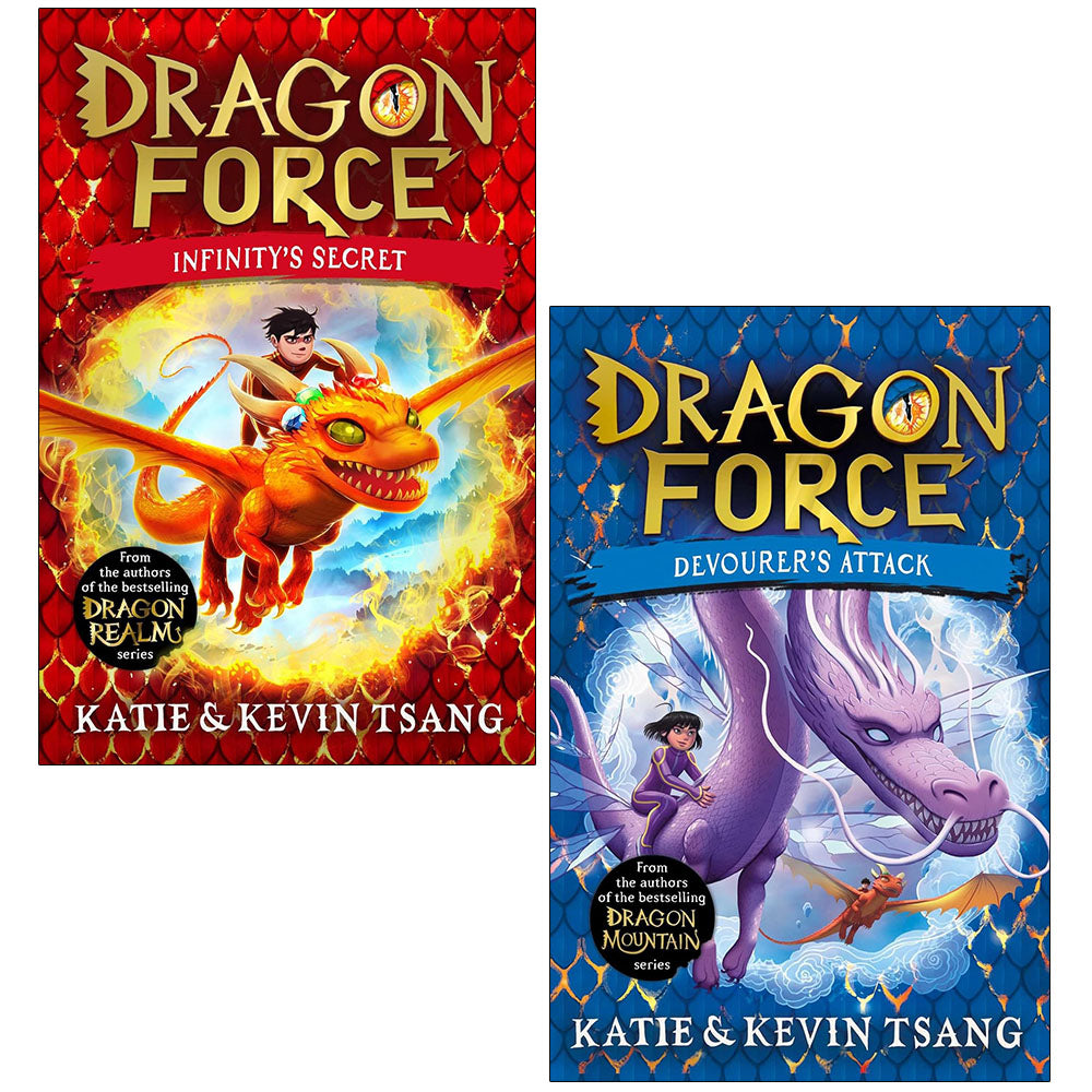 Dragon Force Series 2 Books Collection Set by Katie Tsang & Kevin Tsang ...
