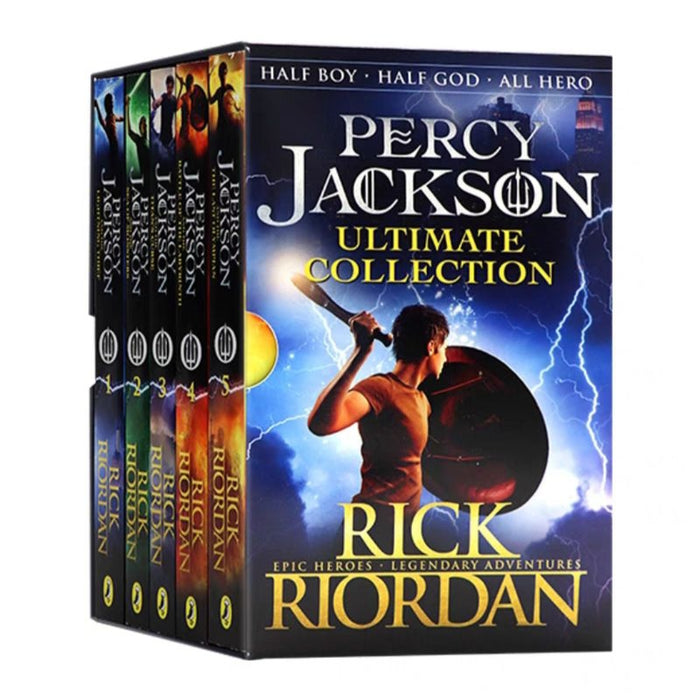 Percy Jackson Book Collection - 5 Books Box Set | The Book Bundle