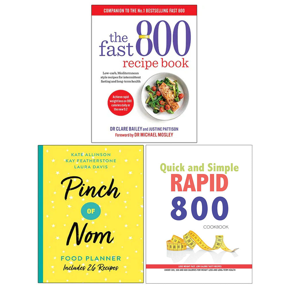 The Fast 800 Recipe Book, Pinch of Nom Food Planner, Quick and Simple ...