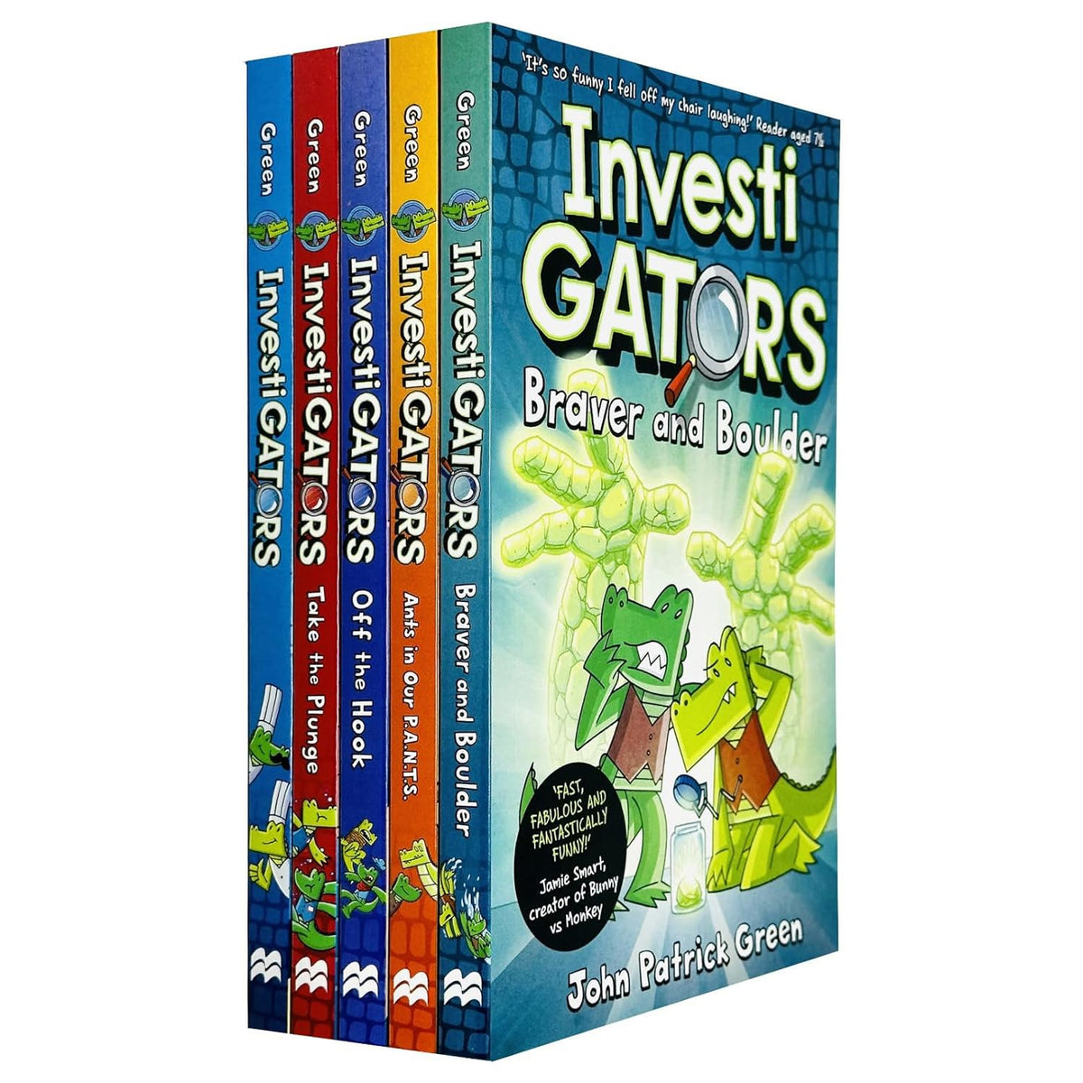 InvestiGators By John Patrick Green 5 Books Collection Set (InvestiGat ...