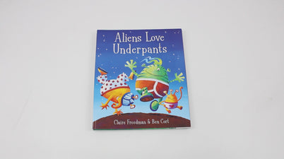 Aliens Love Underpants Collection Series 6 Books Set by Claire Freedman ...