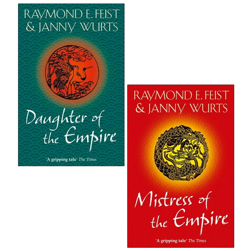 Raymond E. Feist Collection 2 Books Set( Daughter of Empire,Mistress o ...