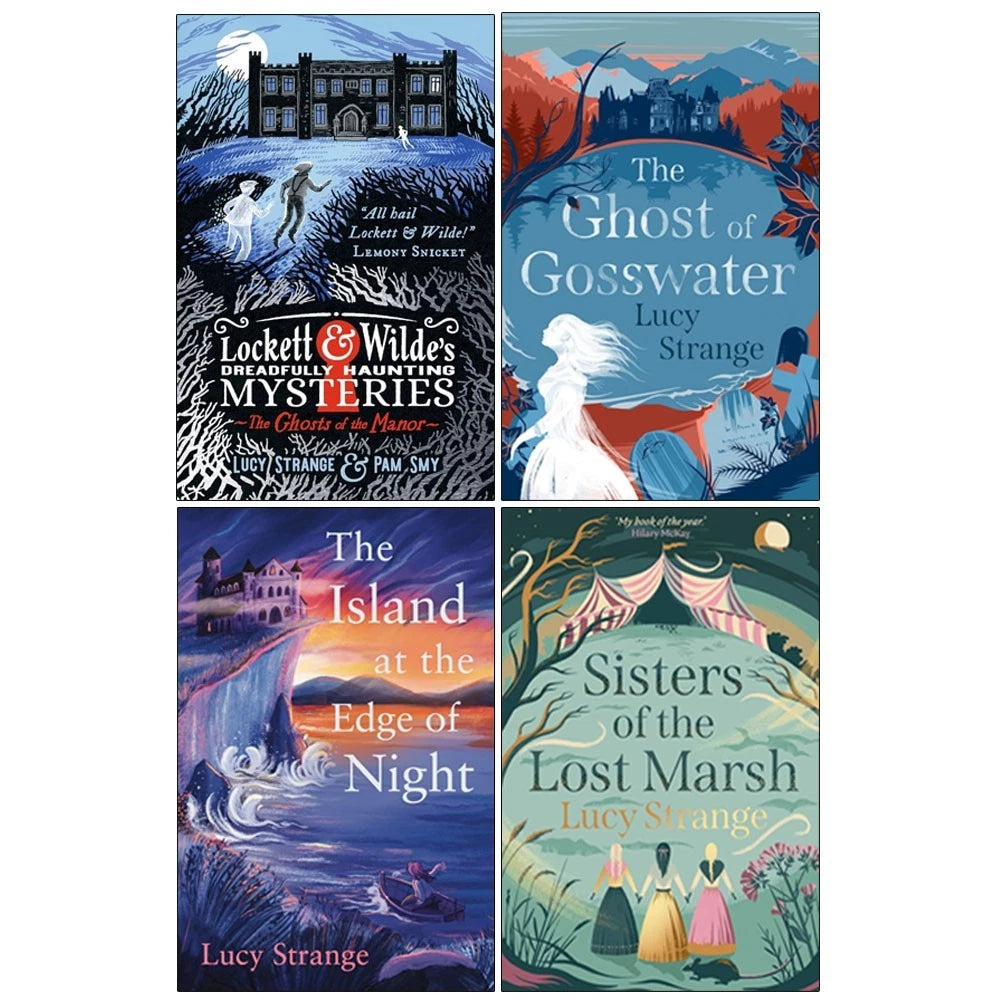 Lucy Strange Collection 4 Books Set (Lockett & Wilde's Dreadfully ...