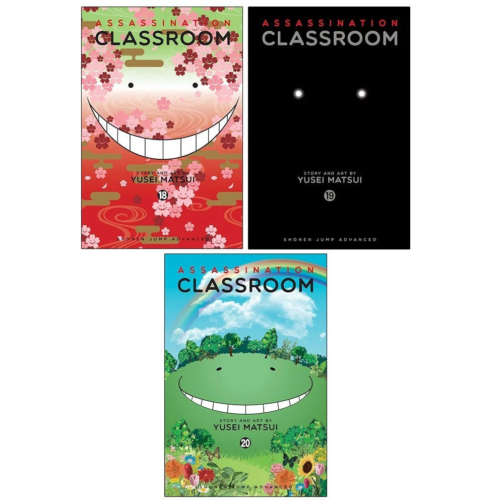 Assassination Classroom Series Vol 18-20 Collection 3 Books Set by Yus ...