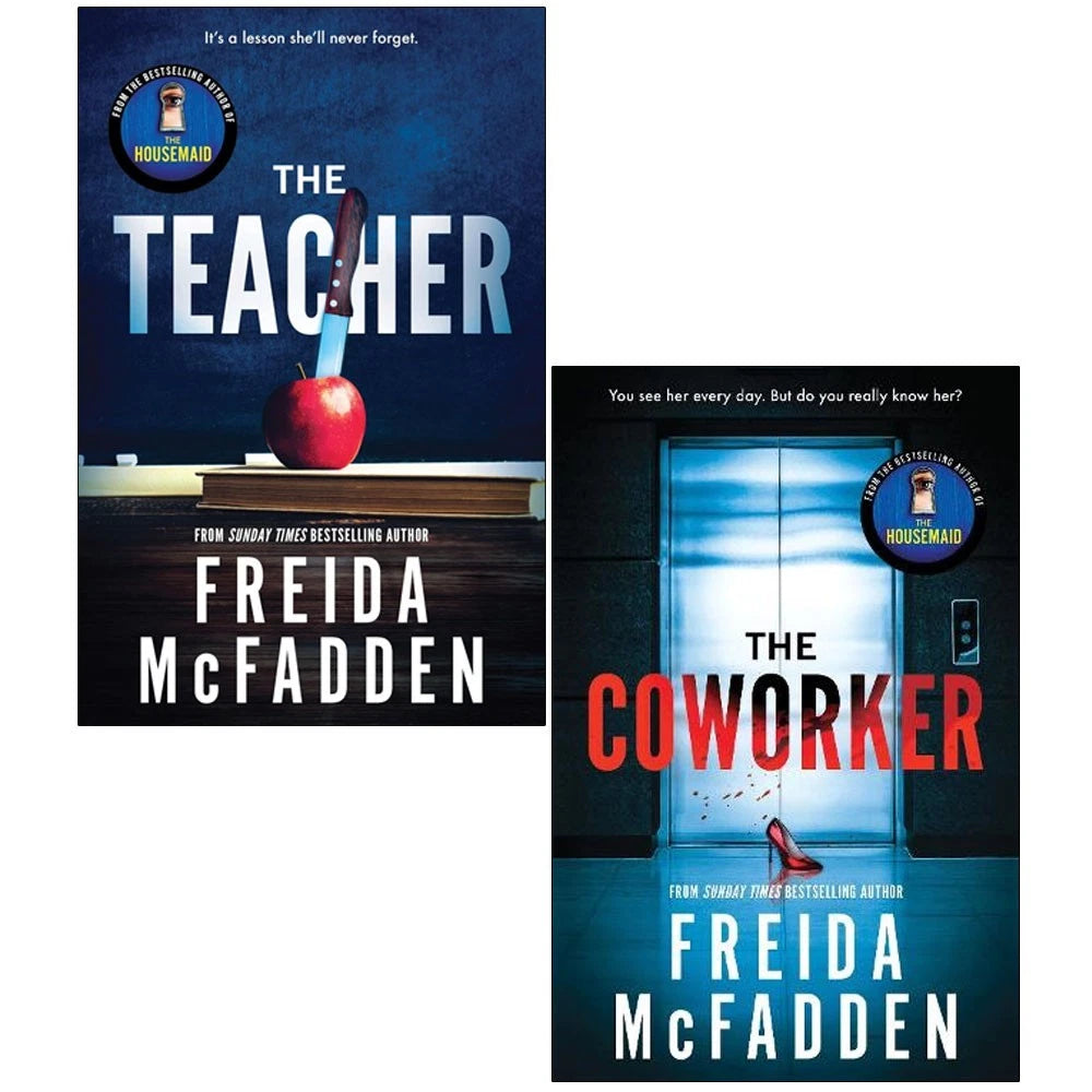 Freida McFadden Collection 2 Books Set(The Coworker & The Teacher ...