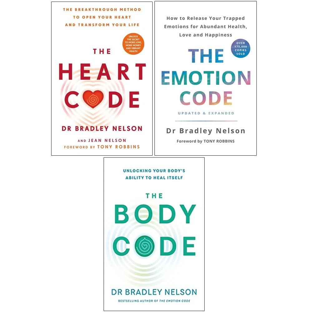 Dr Bradley Nelson Collection 3 Books Set (Emotion Code, Body Code and ...