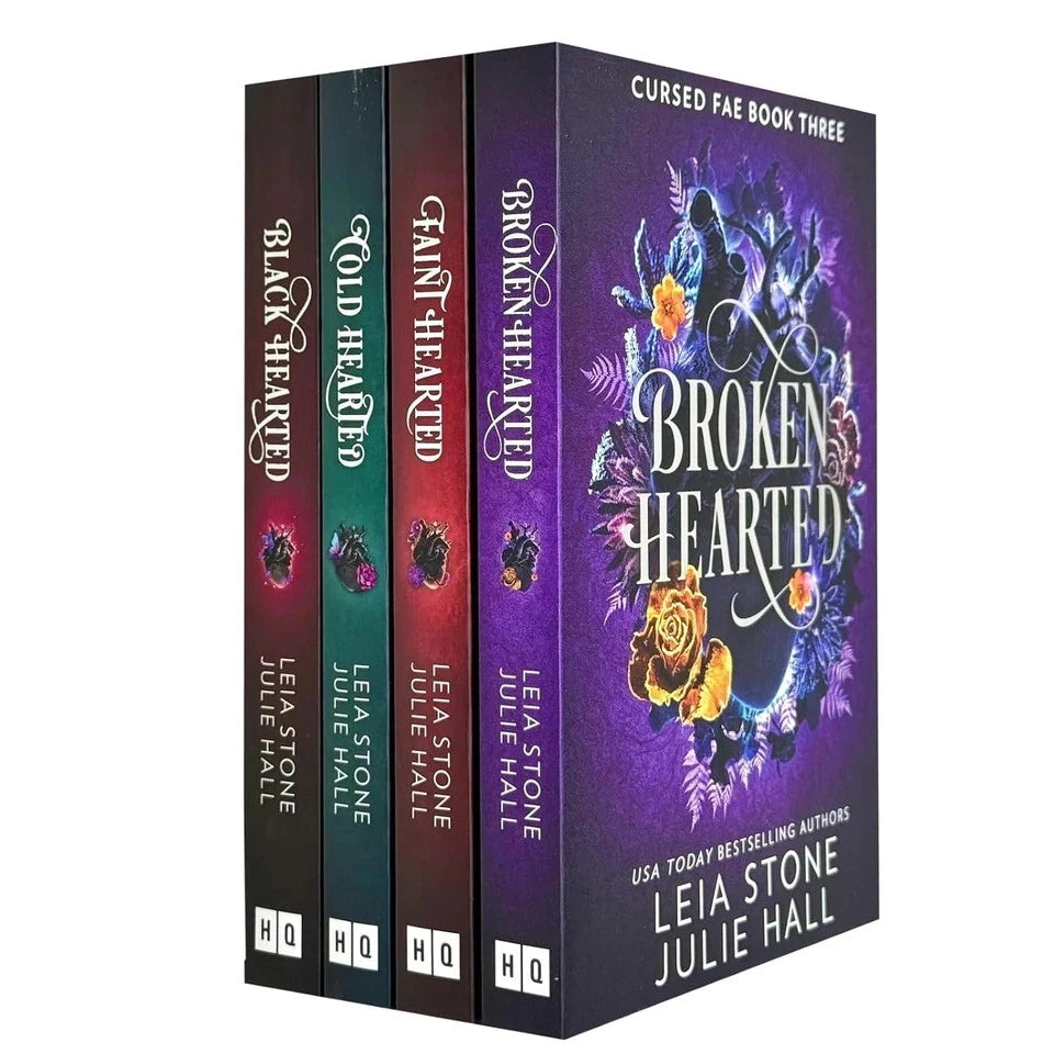 Cursed Fae Series 4 Books Collection Set By Leia Stone & Julie Hall (C ...
