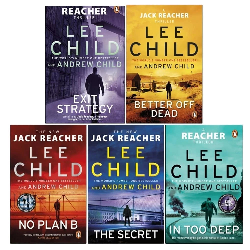 Jack Reacher Series (26-30) Collection 5 Books Set By Lee Child — The ...
