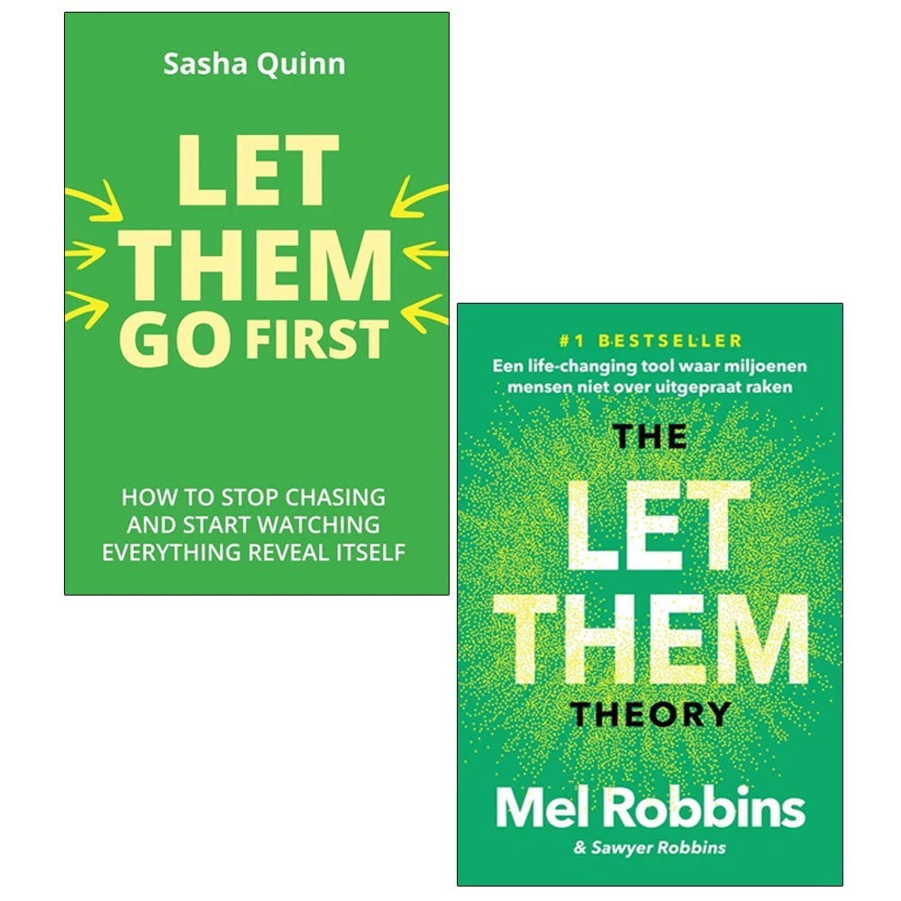 Let Them Go First by Sasha Quinn, Let Them Theory by Mel Robbins 2 ...