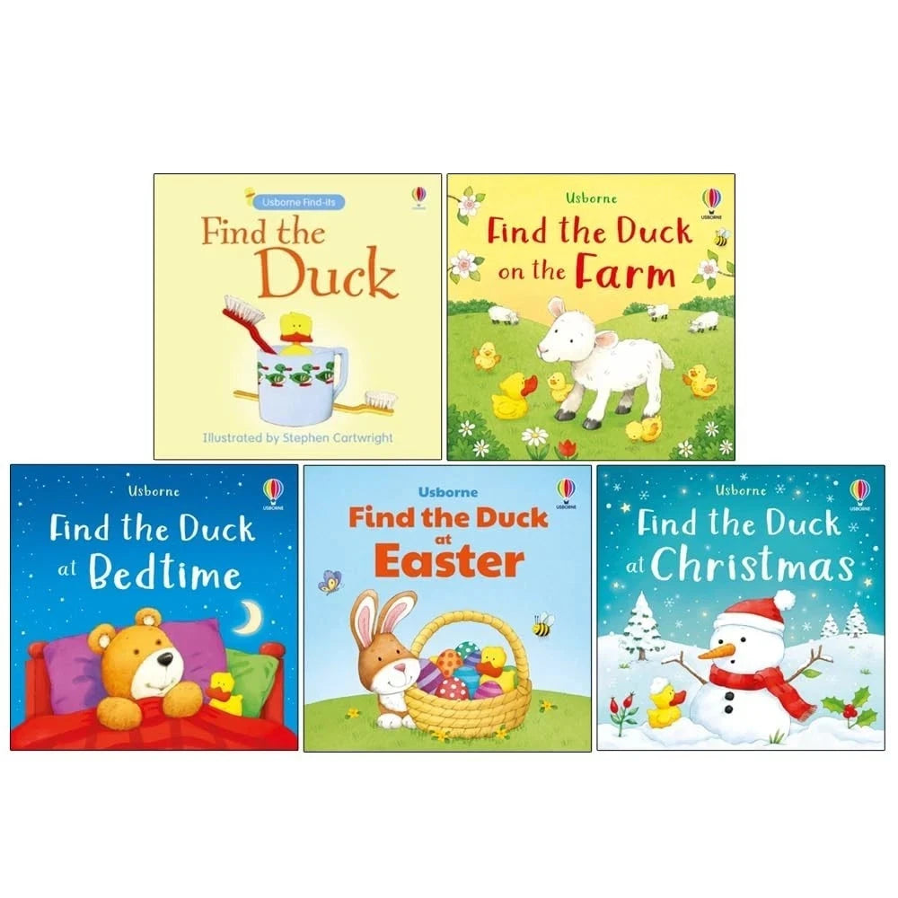 Usborne Find the Duck Collection 5 Books Set — The Book Bundle