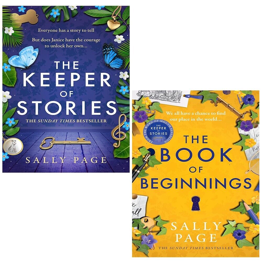 Sally Page Collection 2 Books Set (Keeper of Stories, Book of ...