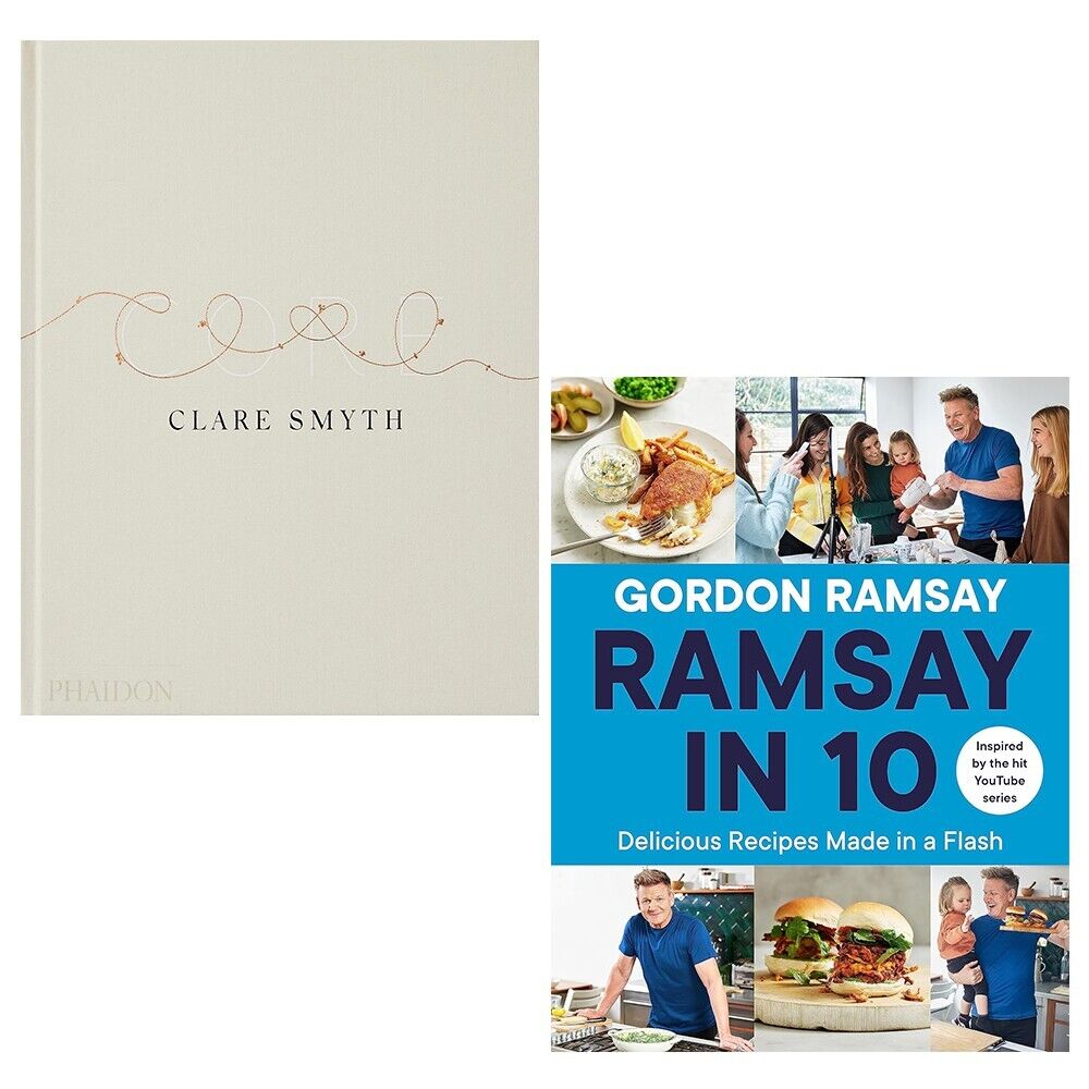 Core Clare Smyth, Kieran Morris,Ramsay in 10 Gordon Ramsay 2 Books Set ...