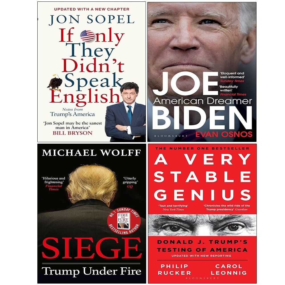 If Only They Didn't Speak,American Dreamer,Siege,Very Stable Genius 4 ...