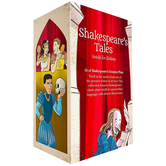Shakespeare's Tales Retold for Children Collection 16 Books Box Set by William Shakespeare ...