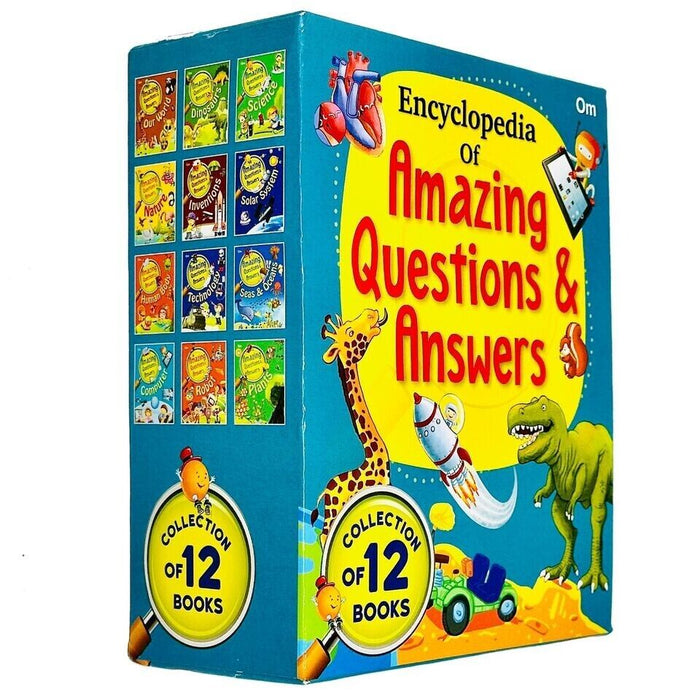 Encyclopedia of Amazing Questions & Answers 12 Books Collection Set ( Inventions, Our World ...