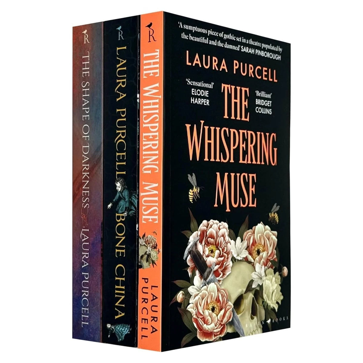 Laura Purcell Collection 3 Books Set (The Whispering Muse (HB), The Sh