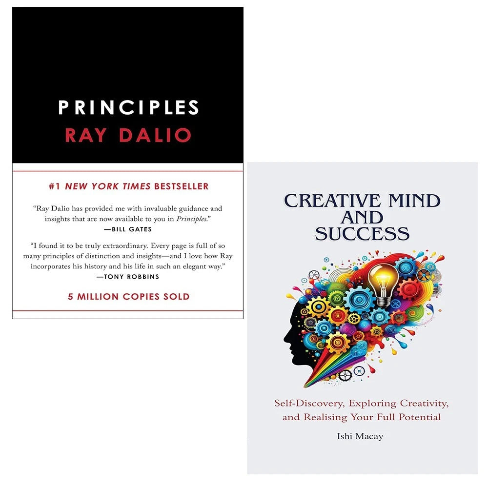 Principles Life Work Ray Dalio, Creative Mind And Success 2 Books Set ...