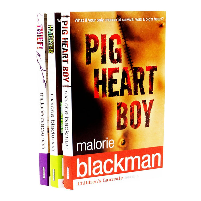 Malorie Blackman Collection 3 Books Set (Pig-Heart Boy, Hacker, Thief ...