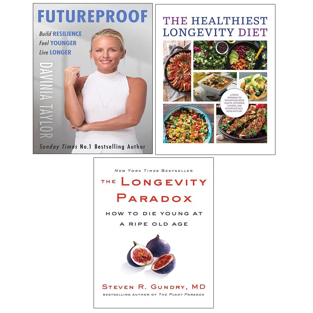 Futureproof Davinia, Longevity Paradox (HB), Healthiest Longevity Diet ...