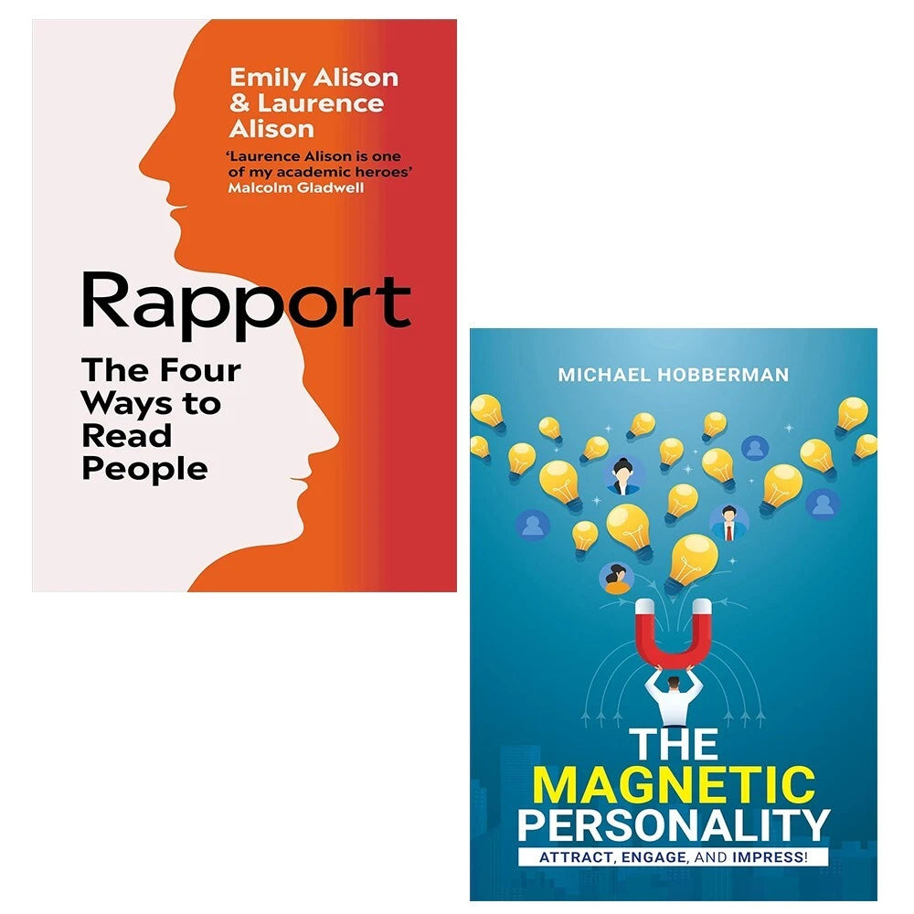 Rapport Emily Alison, Magnetic Personality Michael Hobberman 2 Books Set | The Book Bundle