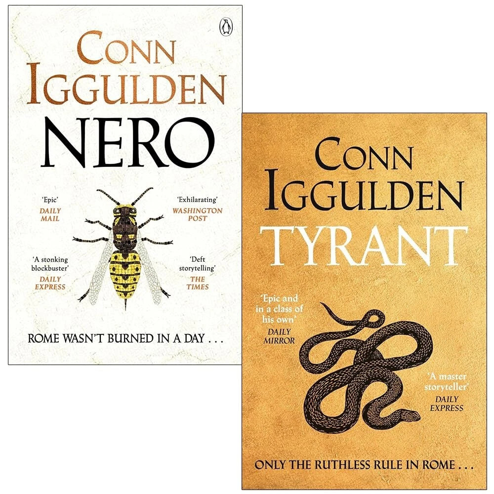 The Nero Trilogy 2 Books Collection Set By Conn Iggulden (Nero and ...