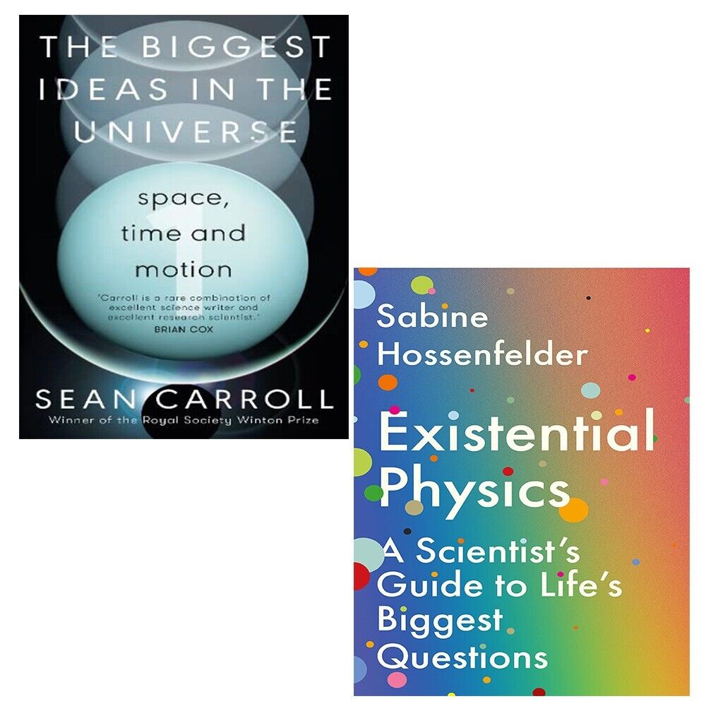 Existential Physics Sabine Hossenfelder, Biggest Ideas in the Universe 2 Books Collection Set ...
